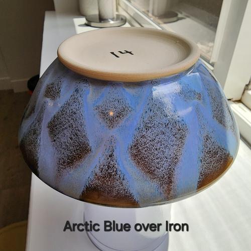 Project: Arctic Blue over Iron by Not A Lemon Pottery – Pottery Log